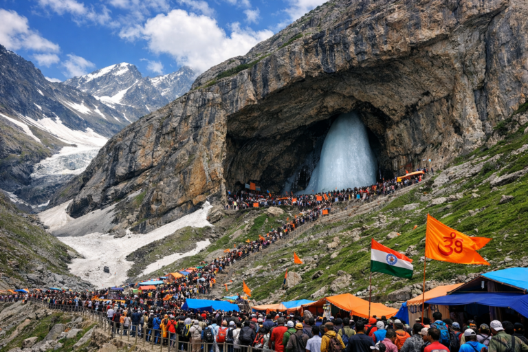 Amarnath Cave Yatra Guide: Sacred Ice Shivling & Spiritual Journey
